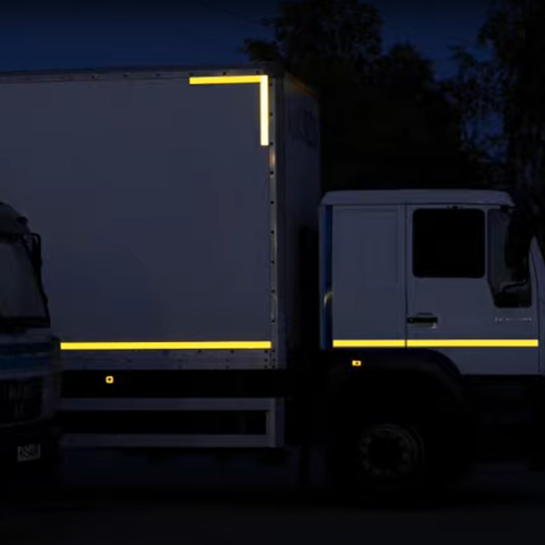 Retroreflective contour marking sign V-23 | Forankra