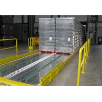 Slipchain pallet roller and chain loading system - Forankra