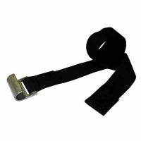 Flat chassis hook with stainless steel flange 50 mm : Forankra